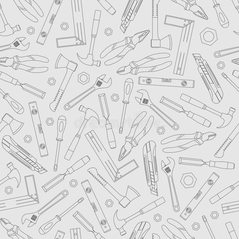 Tools background stock vector. Illustration of toolbox - 47093304