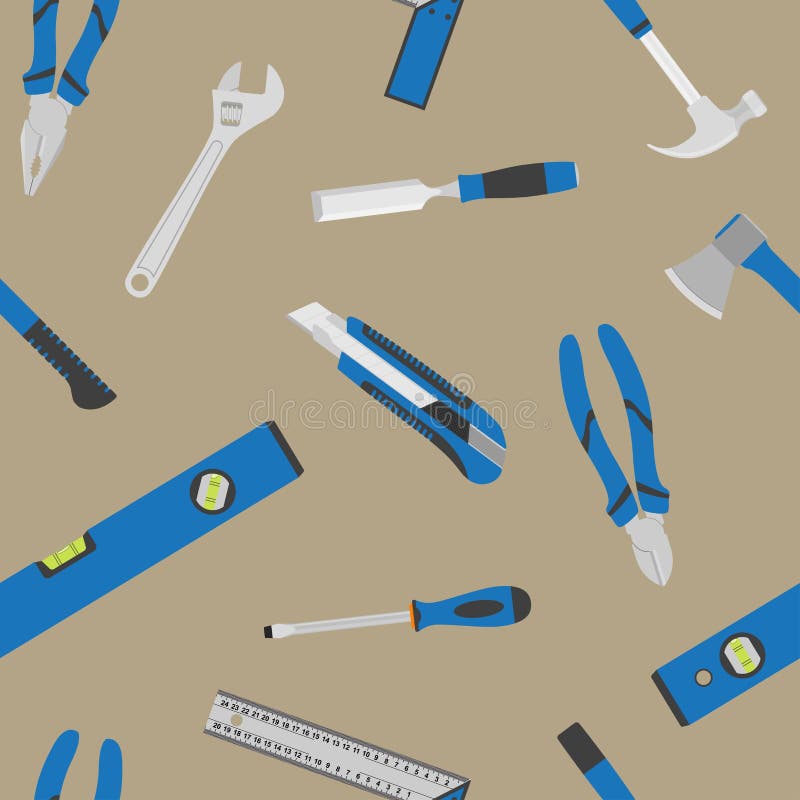 Tools background stock vector. Illustration of element - 47093306