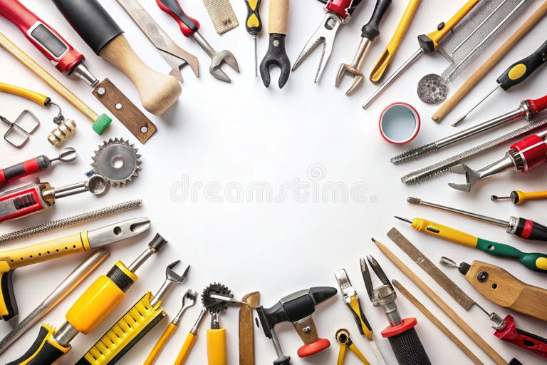 Carpentry Tools Border Stock Illustrations – 241 Carpentry Tools Border ...