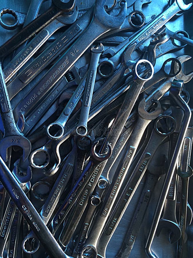 Tools editorial photo. Image of silver, bright, shiny - 44558476