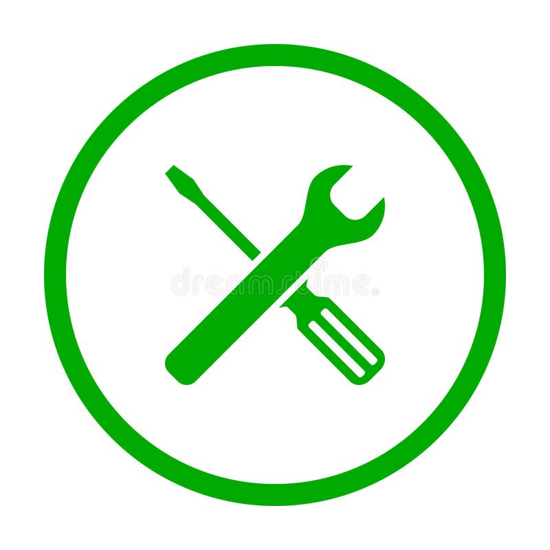 Tools and circle stock vector. Illustration of tools - 177436350