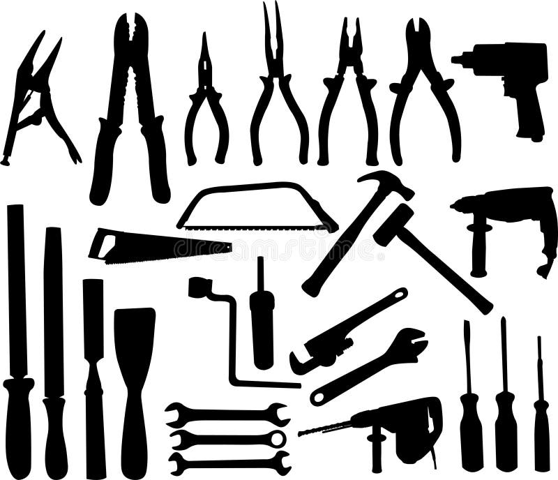 Collection of tool vector stock vector. Illustration of repair - 4716081