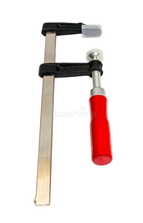 Tools Collection - Carpentry Clamp Stock Image - Image of industry ...