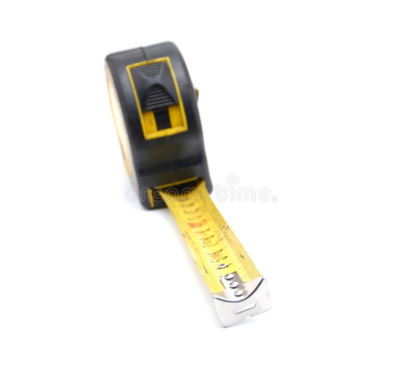 Tools Collection - Old Tape Measure Stock Image - Image of instrument ...