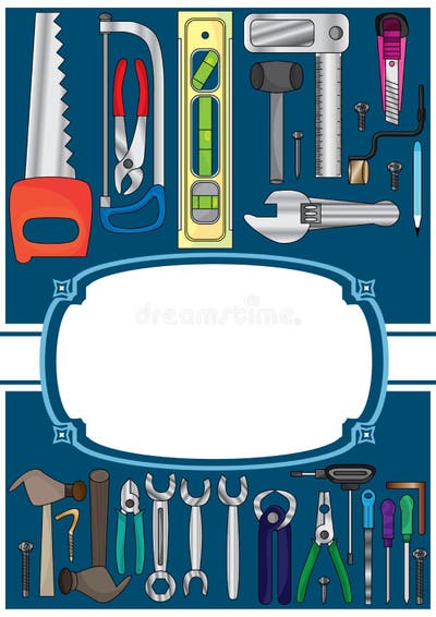 Carpentry Tools Border Stock Illustrations – 259 Carpentry Tools Border ...