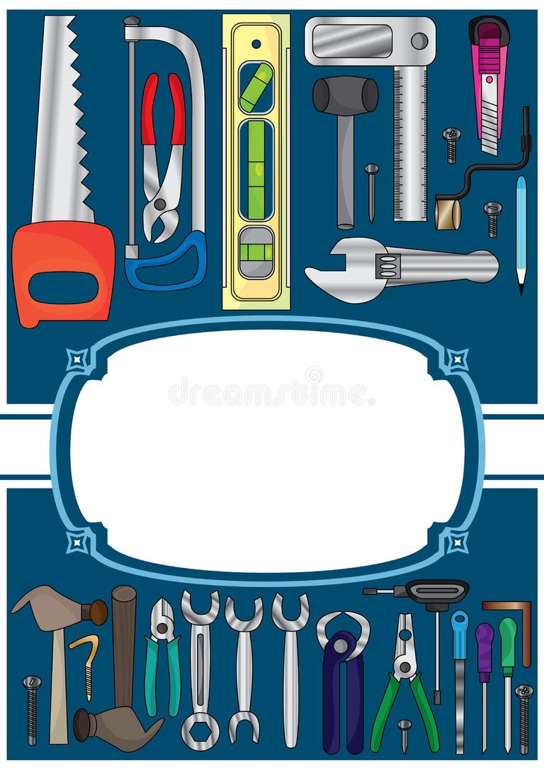 Carpentry Tools Border Stock Illustrations – 259 Carpentry Tools Border ...