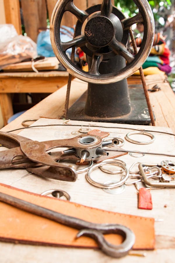 Tools for crafting stock image. Image of punch, tools - 91679177