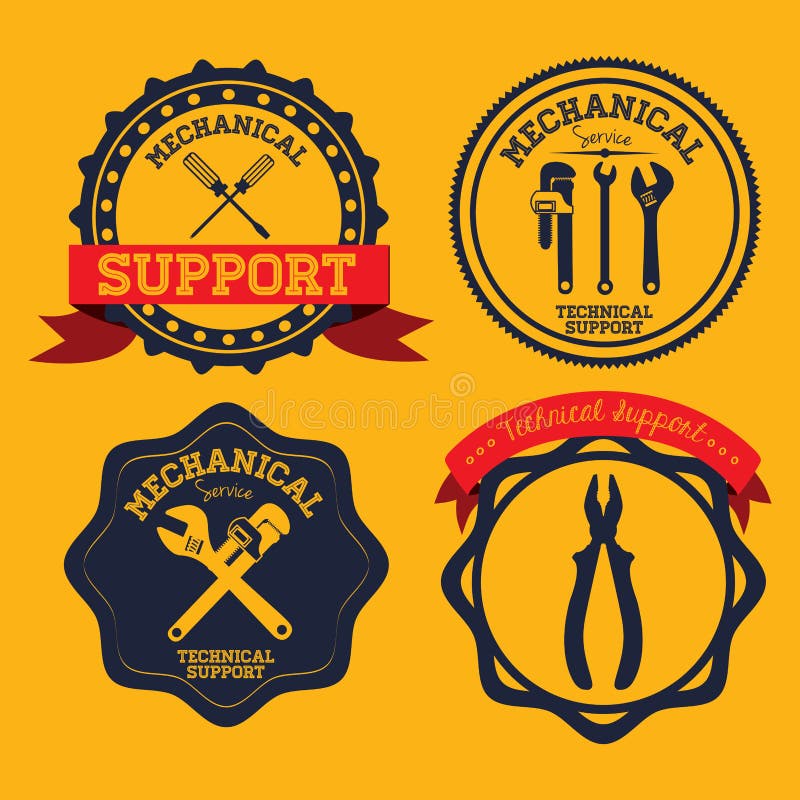 Label of tools stock vector. Illustration of inches, long - 25265947