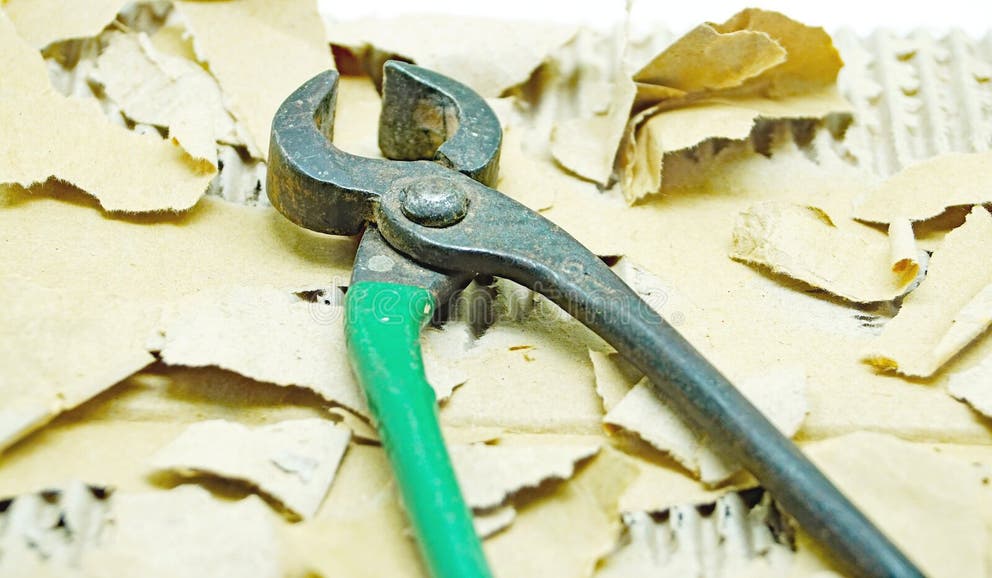 Tools for DIY on White Background Stock Photo - Image of sergents, hand ...