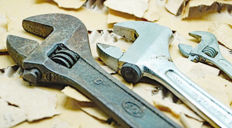 Tools for DIY on White Background Stock Image - Image of drill, pliers ...
