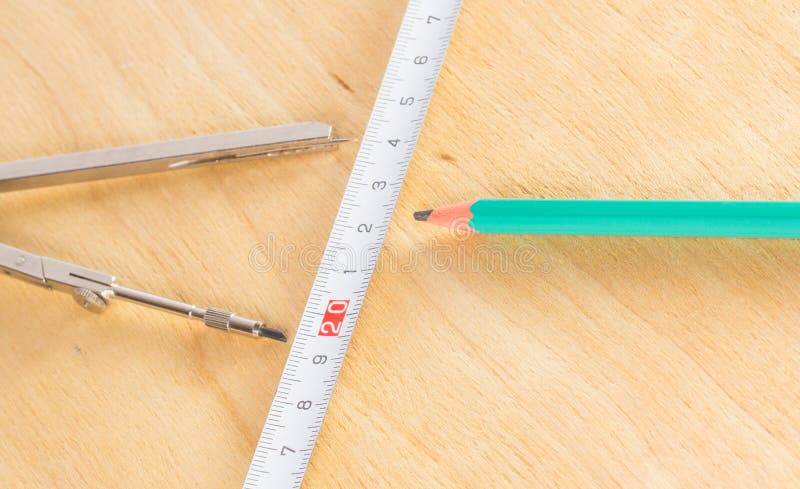 Tools for Drawing and Measuring Stock Photo - Image of tools, objects ...