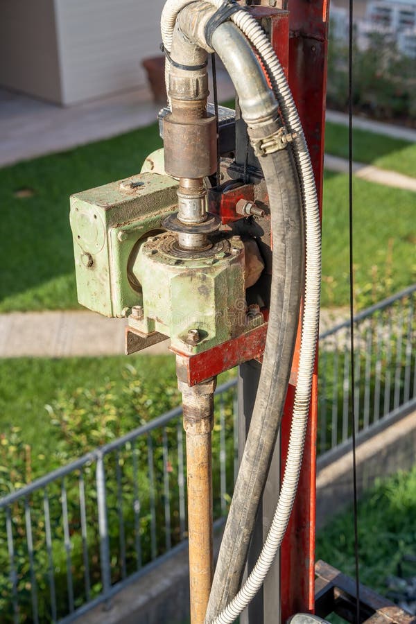 Tools for Drilling a Well Under Water. Installing the System for ...