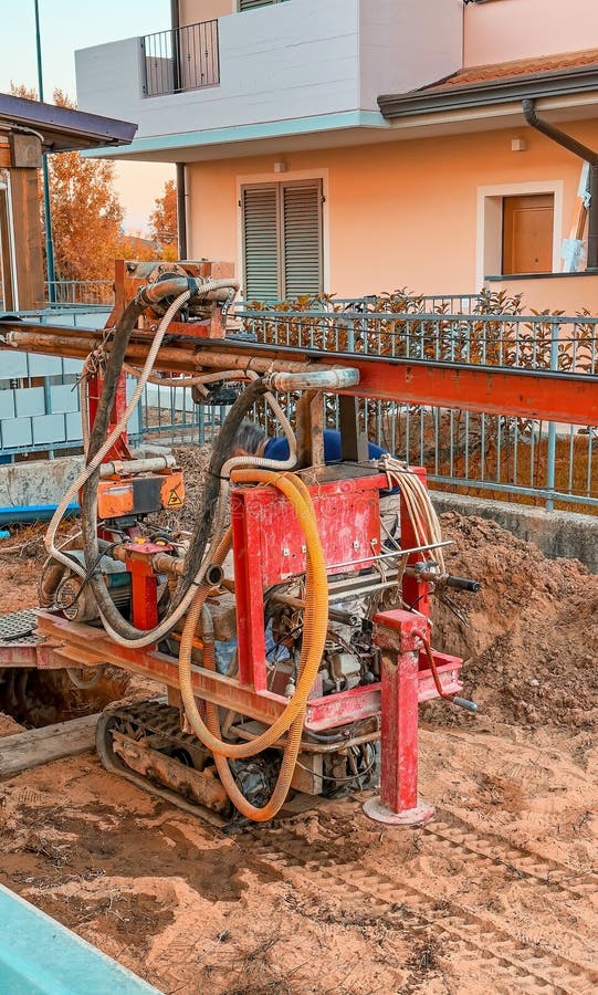 Tools for Drilling a Well Under Water. Installing the System for ...