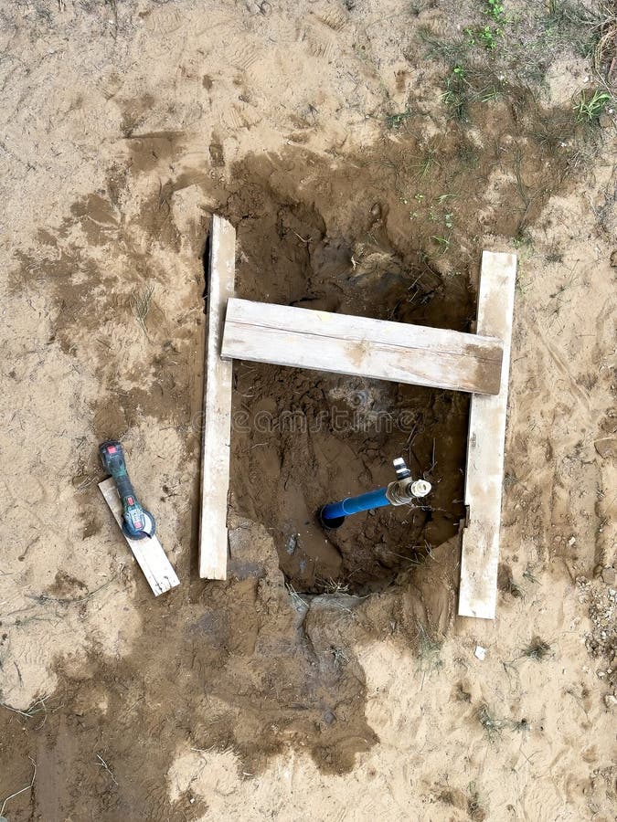 Tools for Drilling a Well Under Water. Installing the System for ...