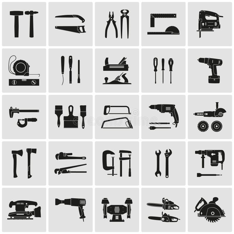 Electrotool Icon Stock Illustrations – 3 Electrotool Icon Stock ...