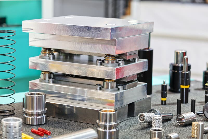 Tools and Engine Parts in the Workplace Automotive Mechanic Stock Photo ...