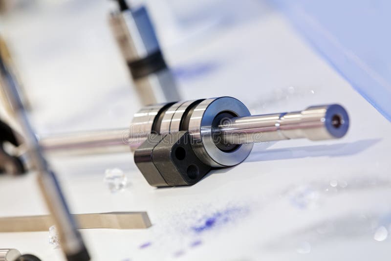 Tools and Engine Parts in the Workplace Automotive Mechanic Stock Photo ...