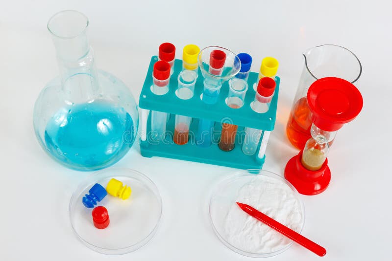 Equipment for Biochemical Analyzes on Laboratory Table Stock Photo ...