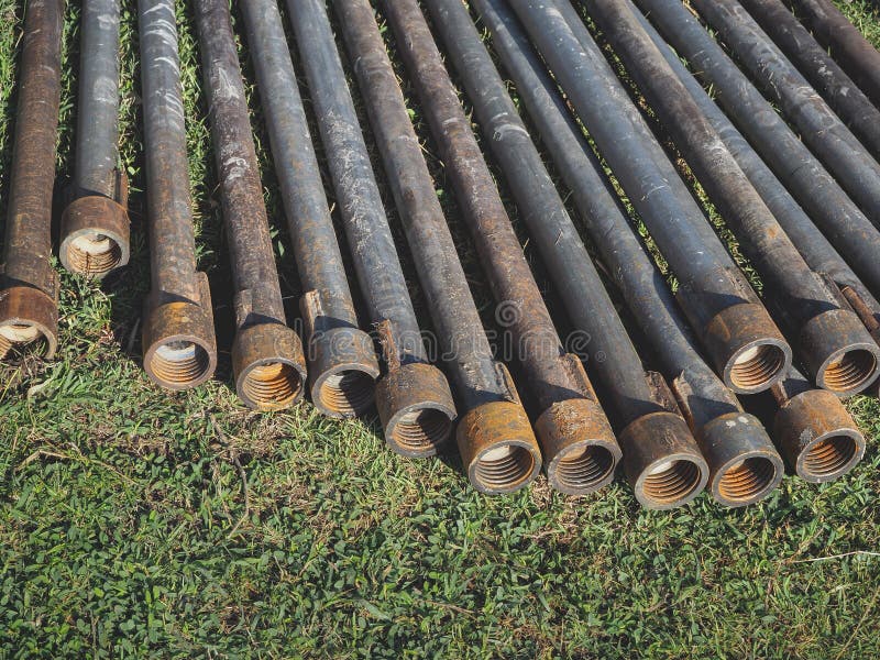 Tools and Equipment for Drilling Artesian Wells. Stock Photo - Image of ...