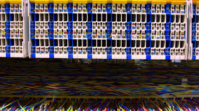 Server Room and Control Board Stock Image - Image of room, media: 35193033