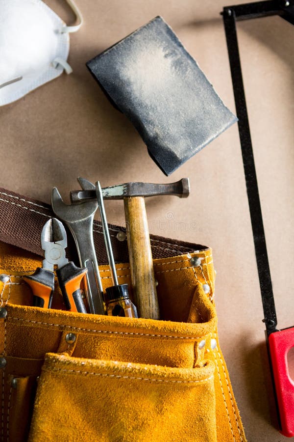Tools and Equipment Used for Carpentry Stock Image - Image of craft ...