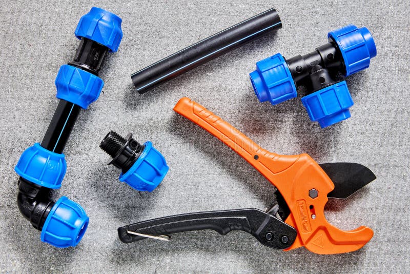 Assembly of Outdoor Water Supply for Drinking Water and Irrigation ...