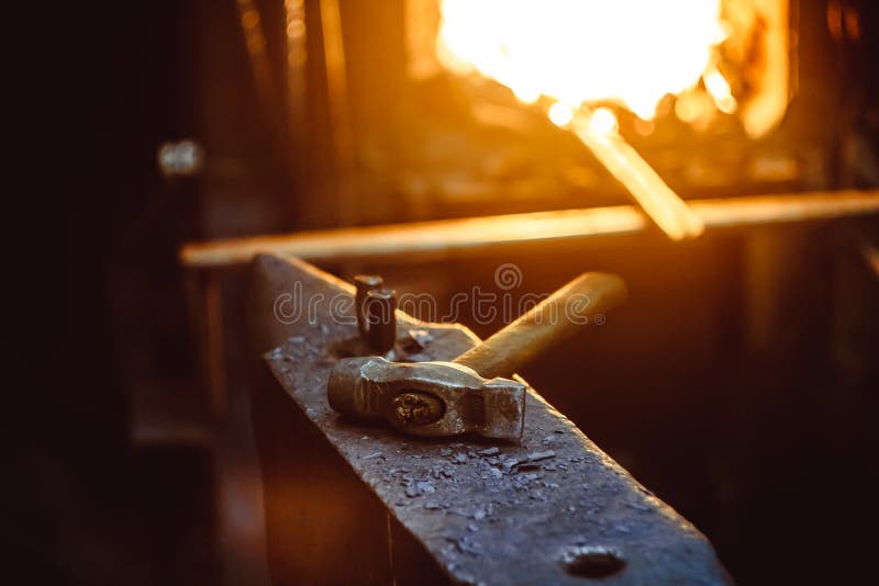 Tools in the forge stock photo. Image of antique, people - 102449186