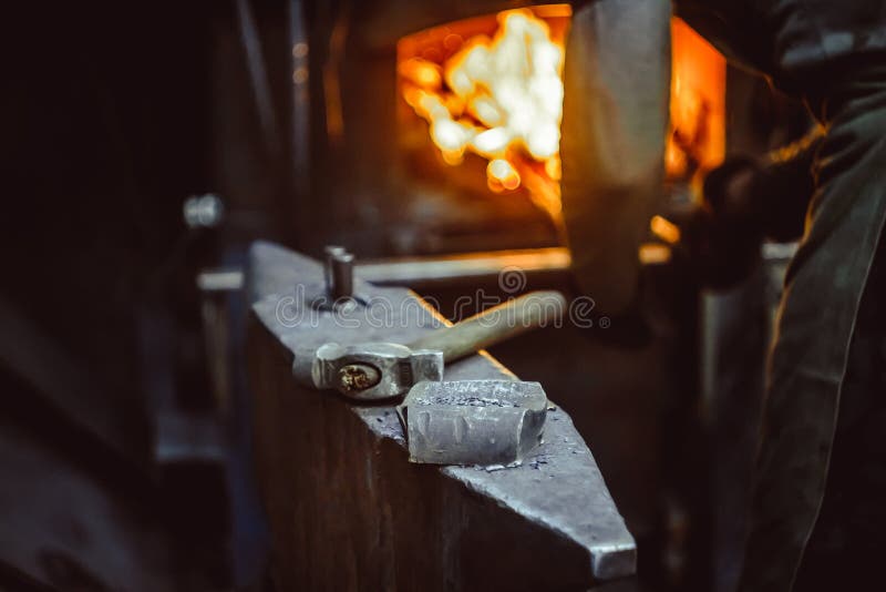 Tools in the forge stock photo. Image of iron, occupation - 102741642