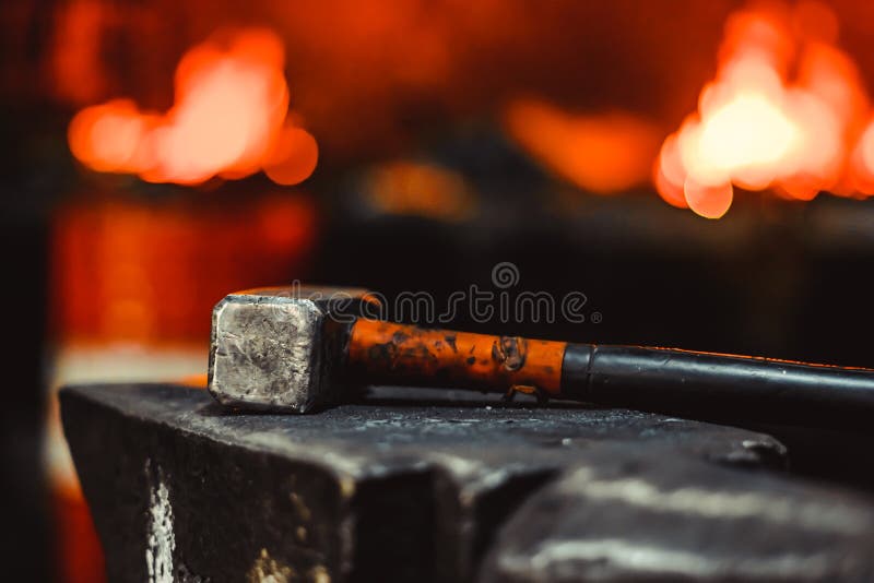 Tools in the forge stock photo. Image of blacksmith - 102449148