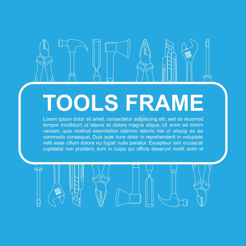 Repair Tools Poster Design Stock Illustrations – 1,604 Repair Tools ...