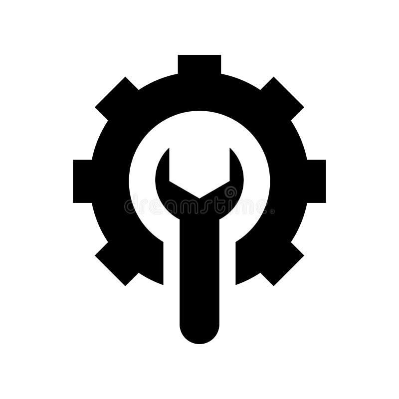 Tools, Gear, Business Icon. Black Vector Graphics Stock Vector ...