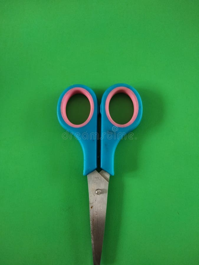 Tools Green Scissors Cutter Tool Stock Photo - Image of scissors, tool ...