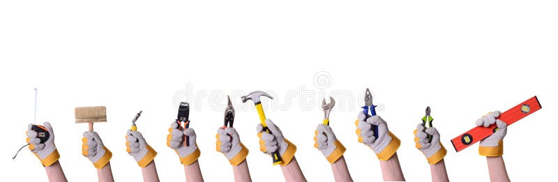 Tools Tool Hand Construction Business Stock Photo - Image of construct ...