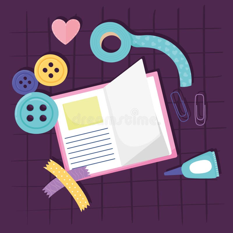 Tools for handmade craft stock vector. Illustration of work - 230957167