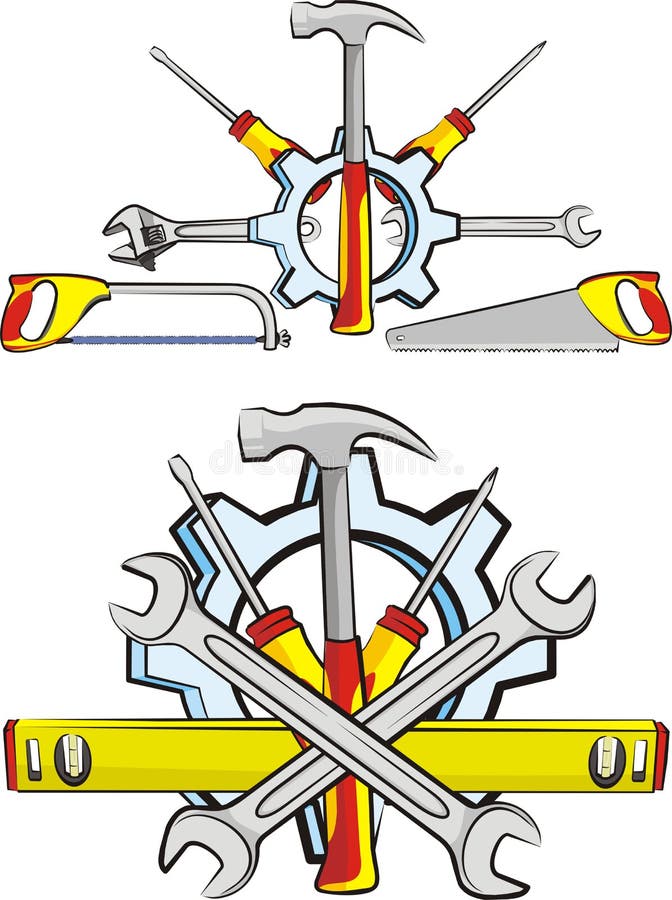 Handyman - tools stock vector. Illustration of mechanic - 24799944