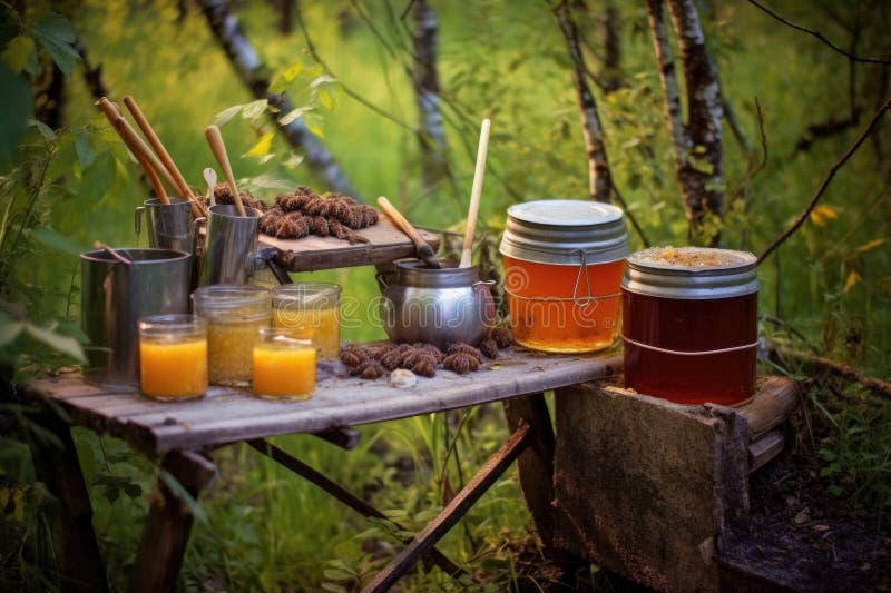 Tools Harvesting Honey Natural Setting Stock Photos - Free & Royalty ...