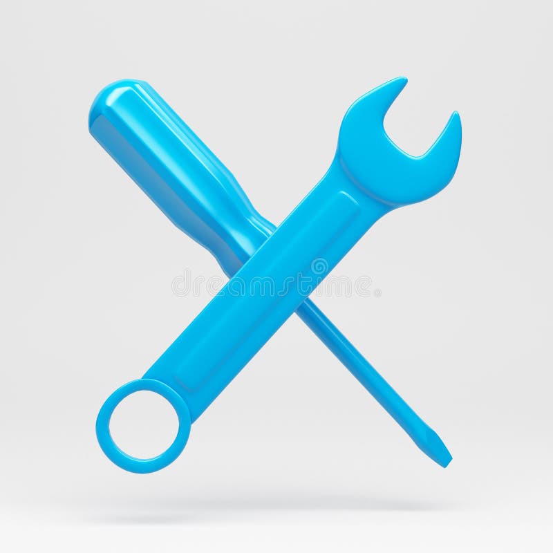 Tools Icon stock illustration. Illustration of render - 45214784