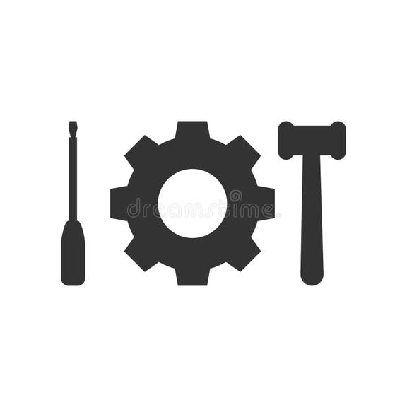 Tools Icon Design Template Vector Isolated Stock Vector - Illustration ...