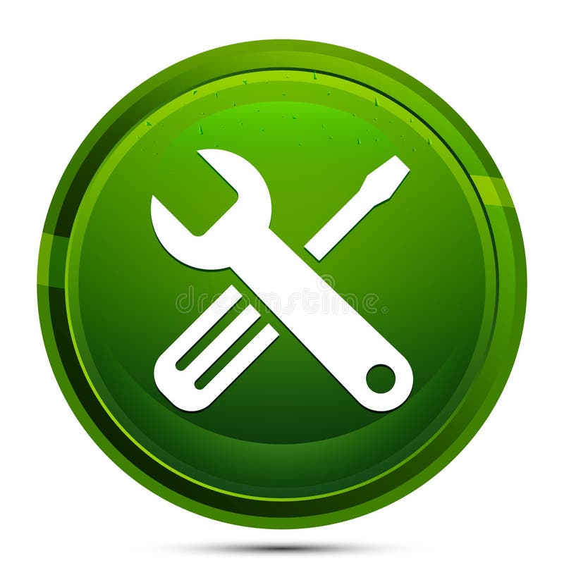 Tools Button stock illustration. Illustration of button - 2924724
