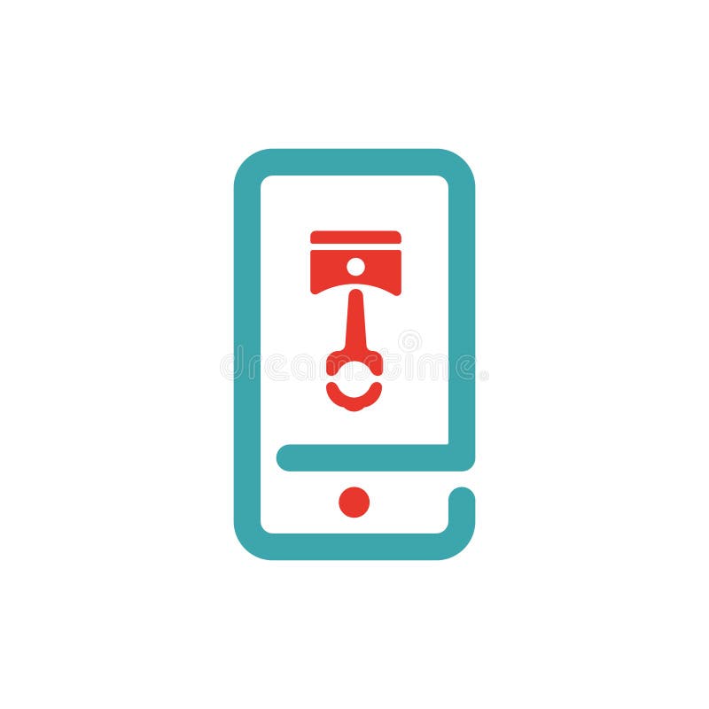 Tools Icon on Smartphone Screen Vector Illustration. Stock Vector ...