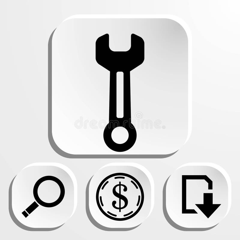 Tools Icon Stock Vector Illustration Flat Design Stock Vector ...