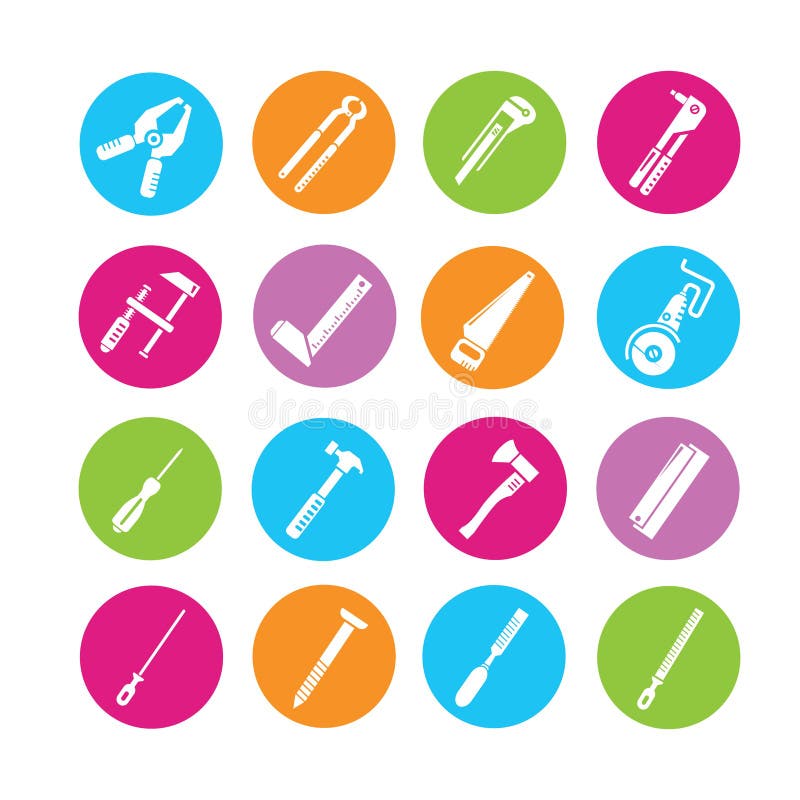 Tools icons stock illustration. Illustration of device - 57648163