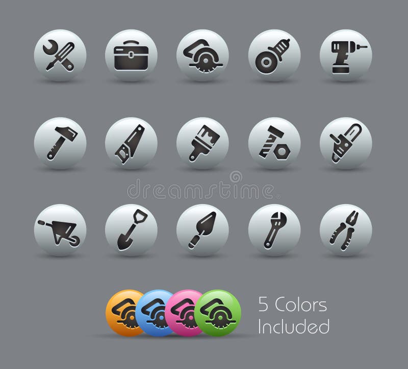 Tools Icons stock vector. Illustration of construction - 57174853