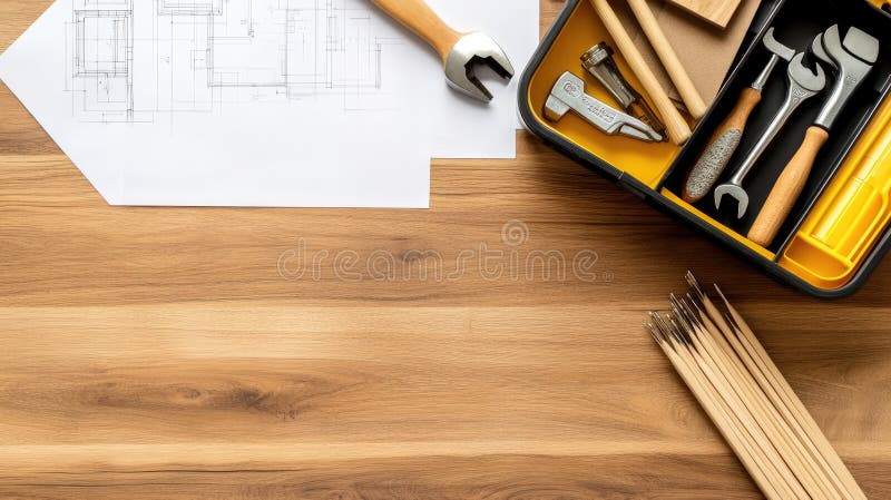 Tools Including Screwdriver Bits Wood Dowels Organized Toolkit ...