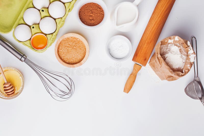 Baking with flour stock photo. Image of baking, flour - 207756408