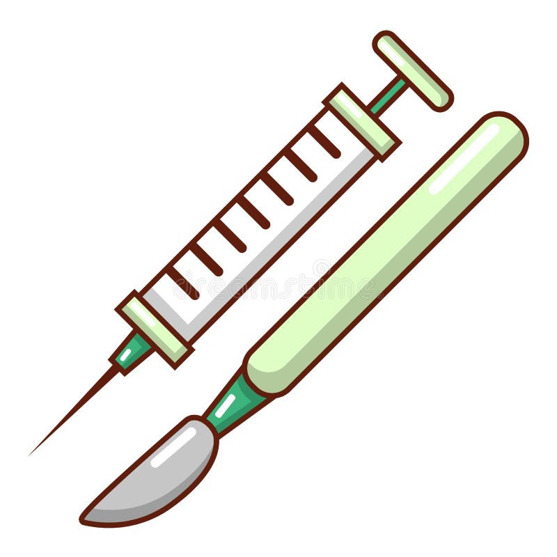 Tools Injection Icon, Cartoon Style. Stock Vector - Illustration of ...