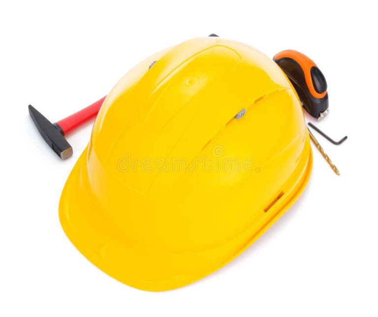 Tools and Instruments Isolated on White Background Stock Photo - Image ...