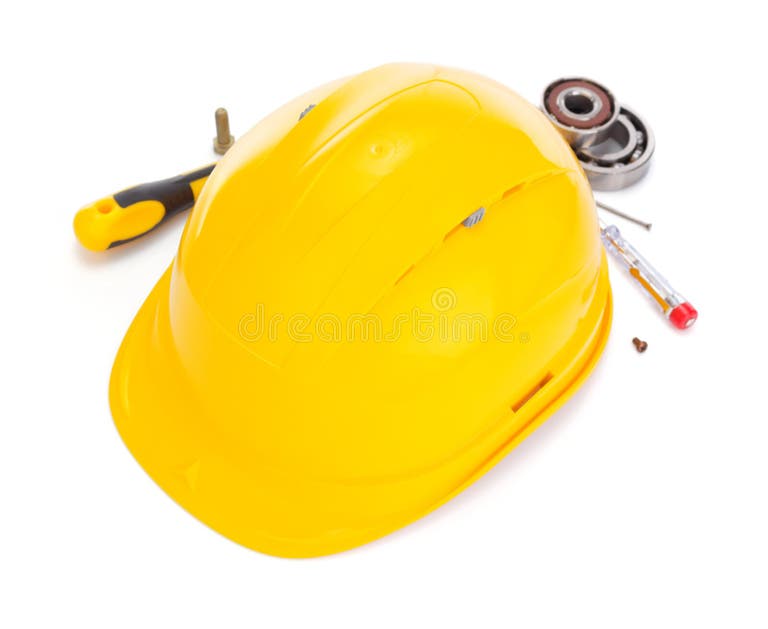 Tools and Instruments Isolated on White Background Stock Photo - Image ...