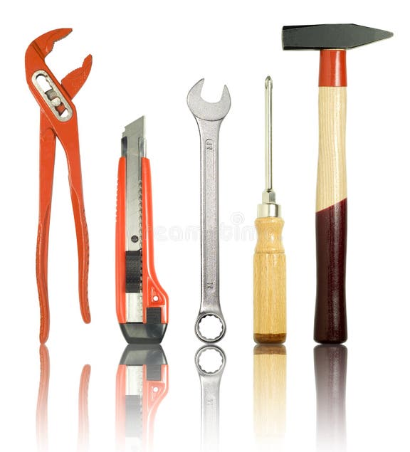 Tools isolated stock image. Image of isolated, handyman - 5941395