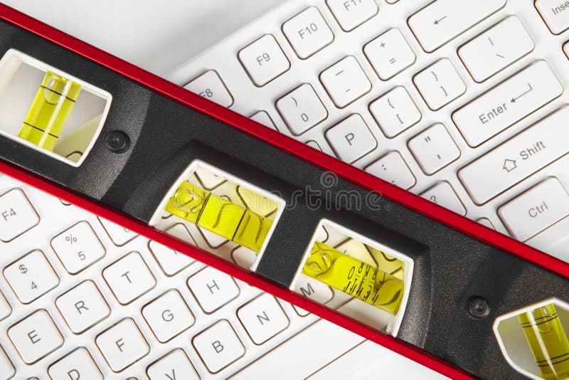 Tools and keyboard stock image. Image of objects, metal - 48682225